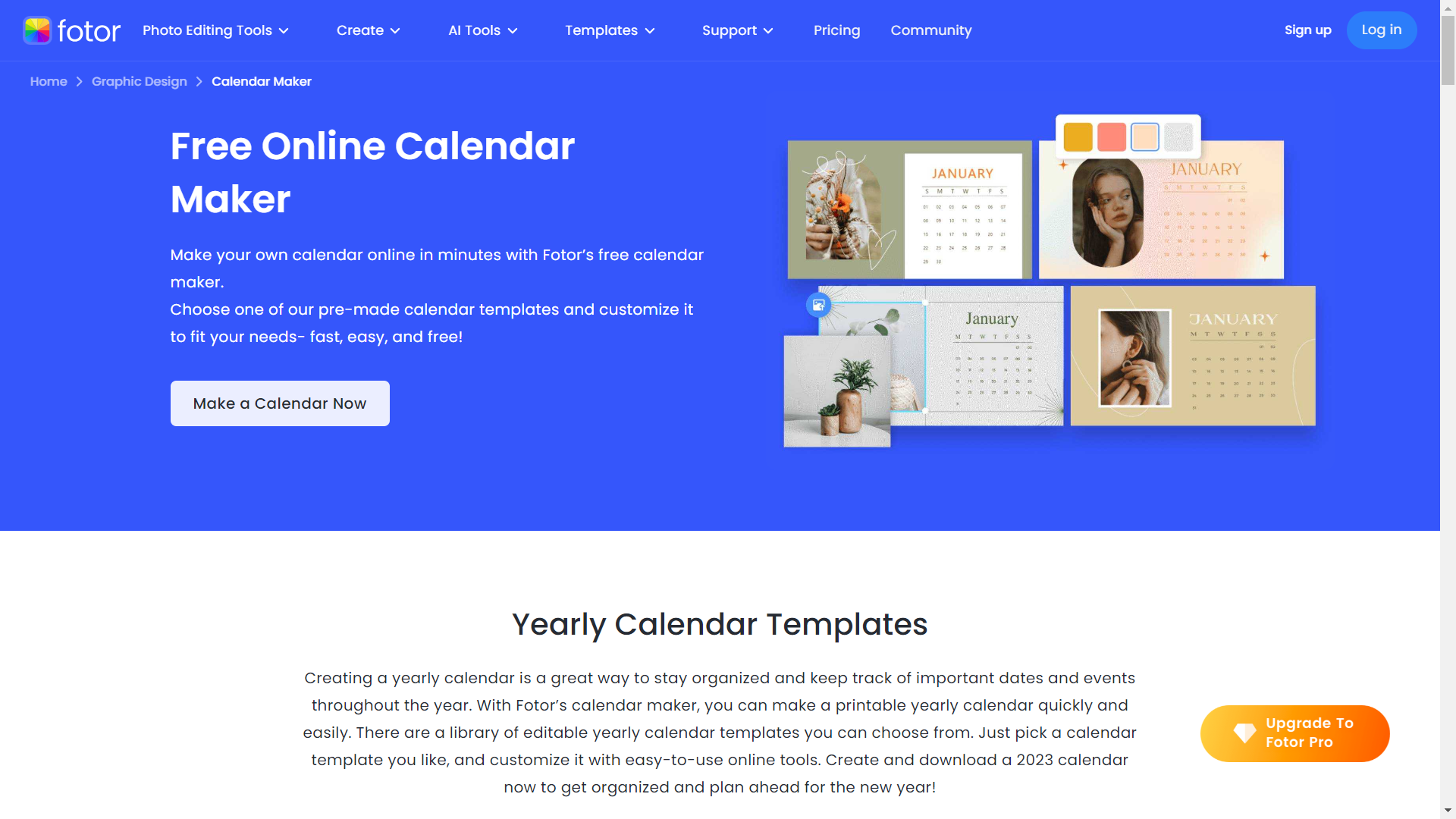 Free Calendar Creators | EntheosWeb