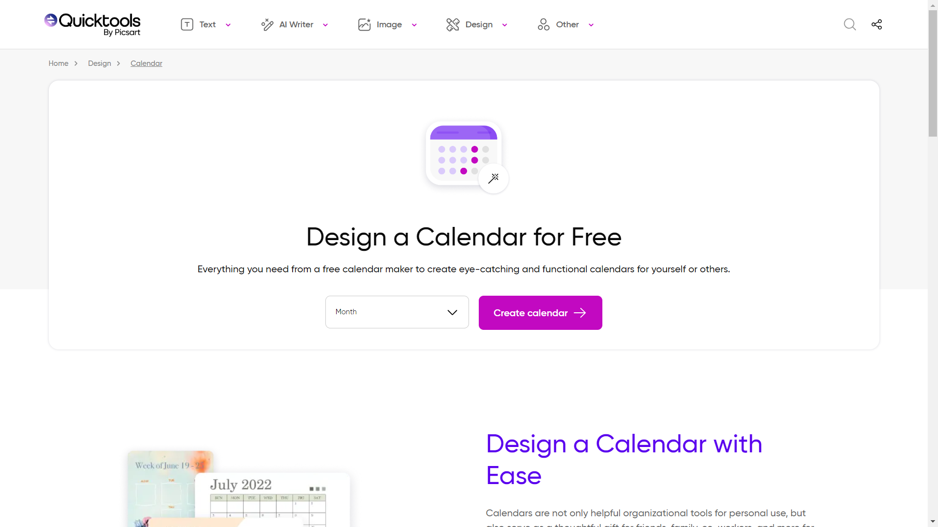 Free Calendar Creators | EntheosWeb