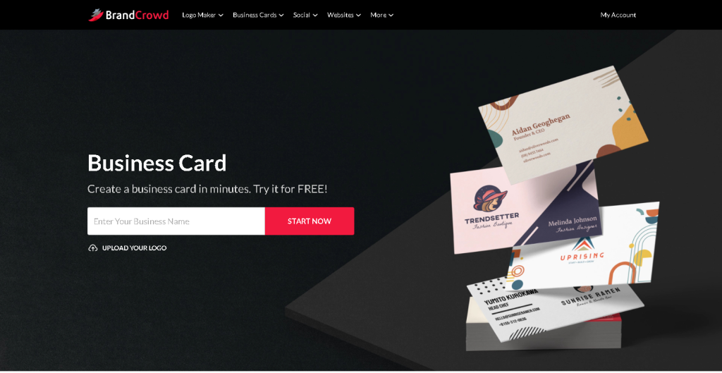 Best Free Online Business Card Makers & Creators | EntheosWeb