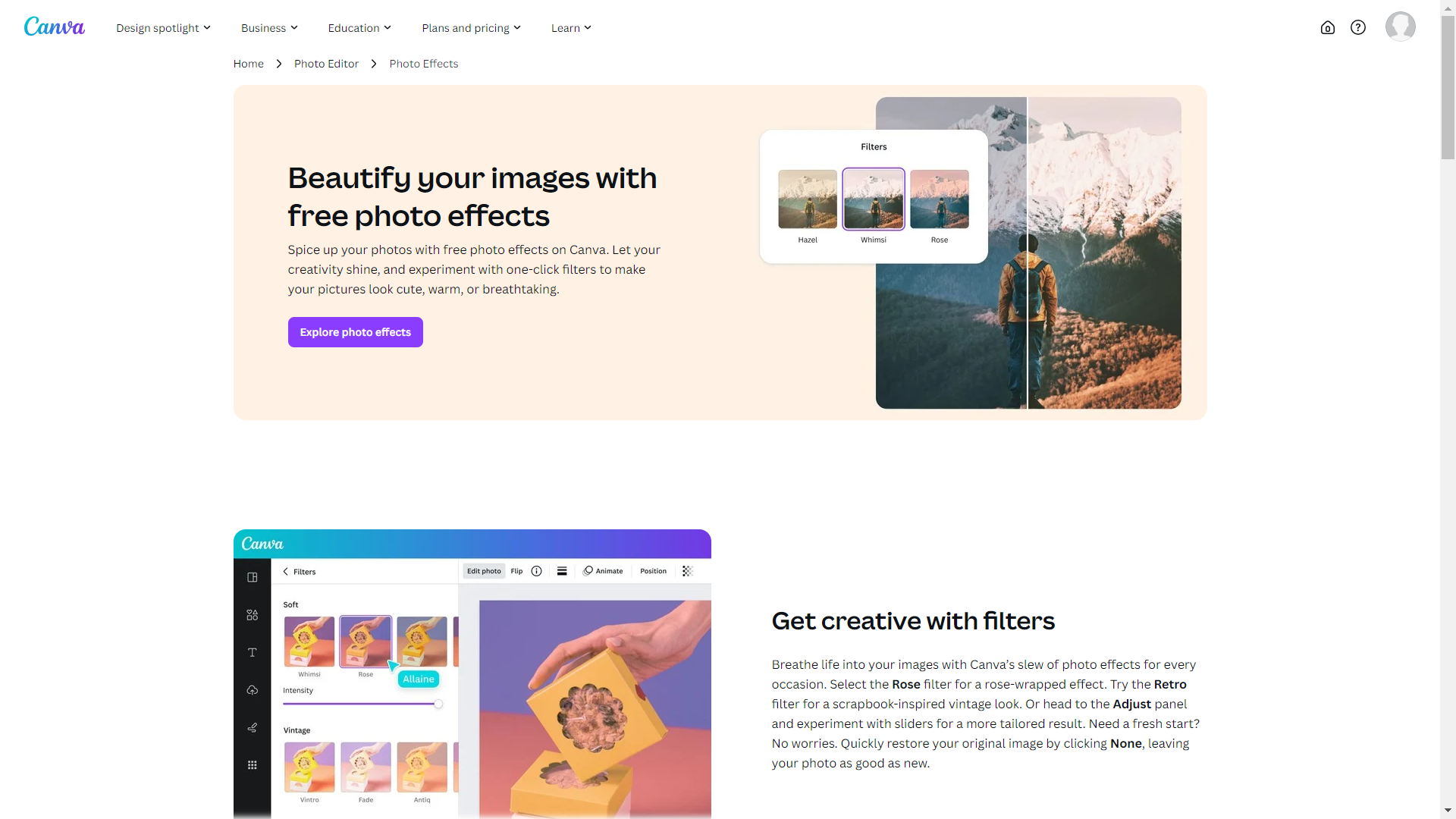 Best Photo Effects and Filter Tools | EntheosWeb