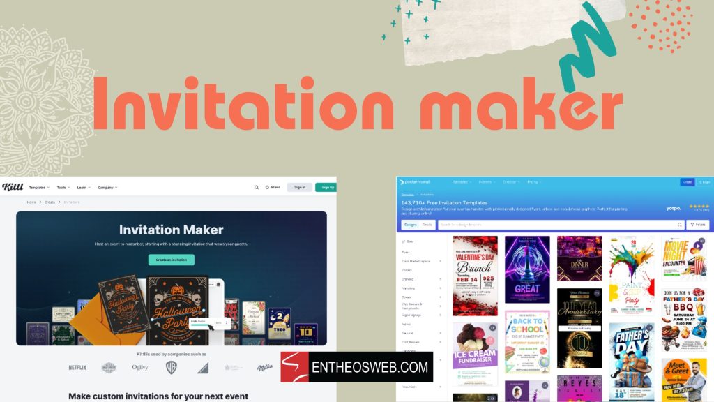 Best Invitation Makers | EntheosWeb