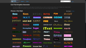 Cool Text Effect Generators | EntheosWeb