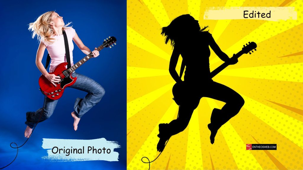 How to Change a Photo to a Silhouette in Canva | EntheosWeb