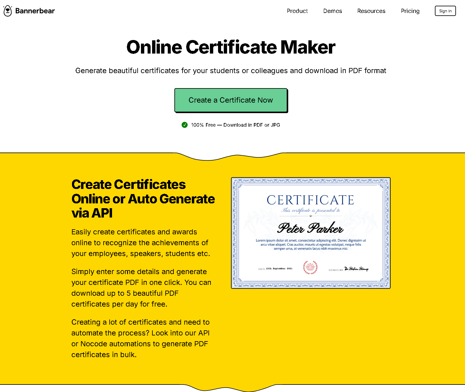 Best Free Certificate Makers | EntheosWeb