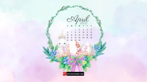 April 2025 Calendar Desktop Wallpaper and Screensavers | EntheosWeb