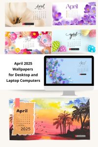April 2025 Calendar Desktop Wallpaper and Screensavers » EntheosWeb