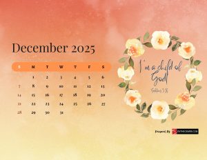 Free Printable December 2025 Calendars | EntheosWeb