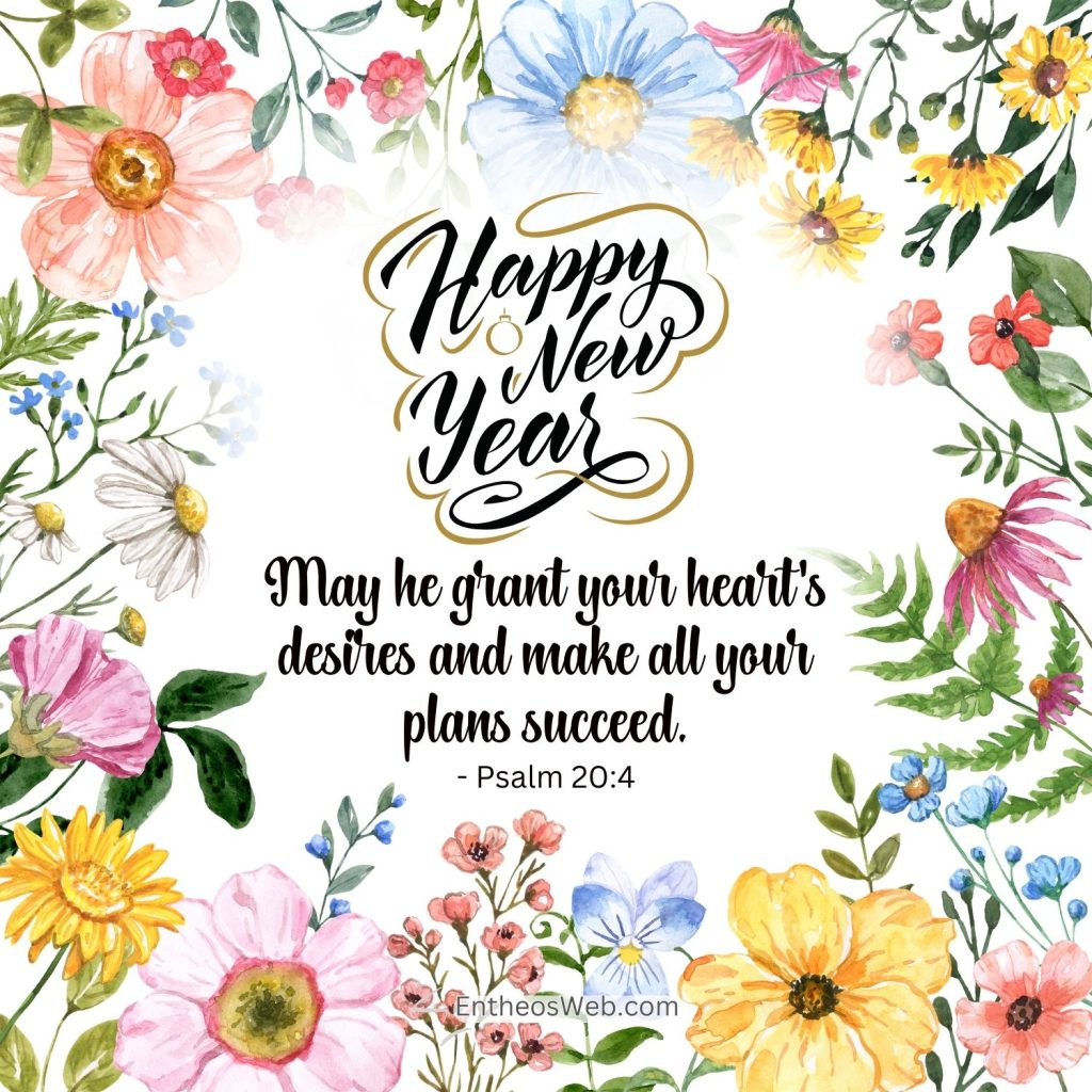 Christian Happy New Year Images with Bible Verses » EntheosWeb