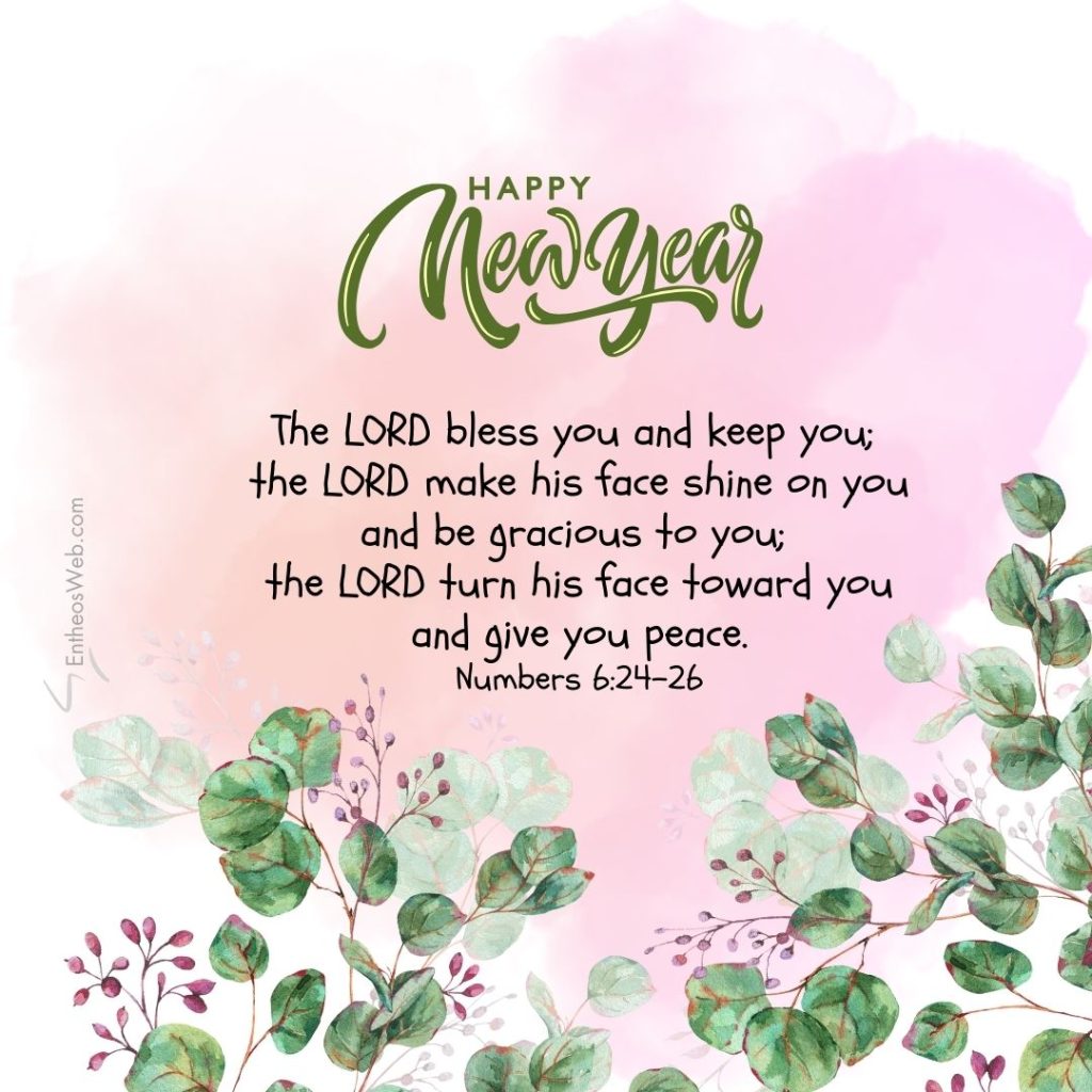 Christian Happy New Year Images with Bible Verses | EntheosWeb