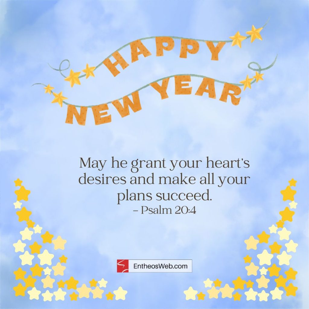 Christian Happy New Year Images with Bible Verses | EntheosWeb
