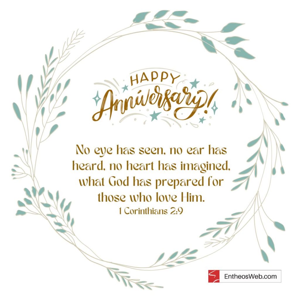 Christian Happy Anniversary Images with Bible Verses | EntheosWeb