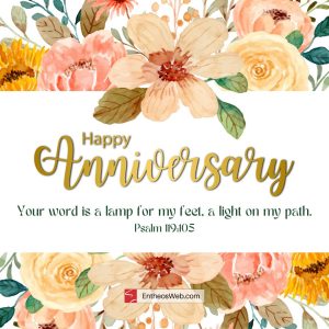 Christian Happy Anniversary Images with Bible Verses | EntheosWeb