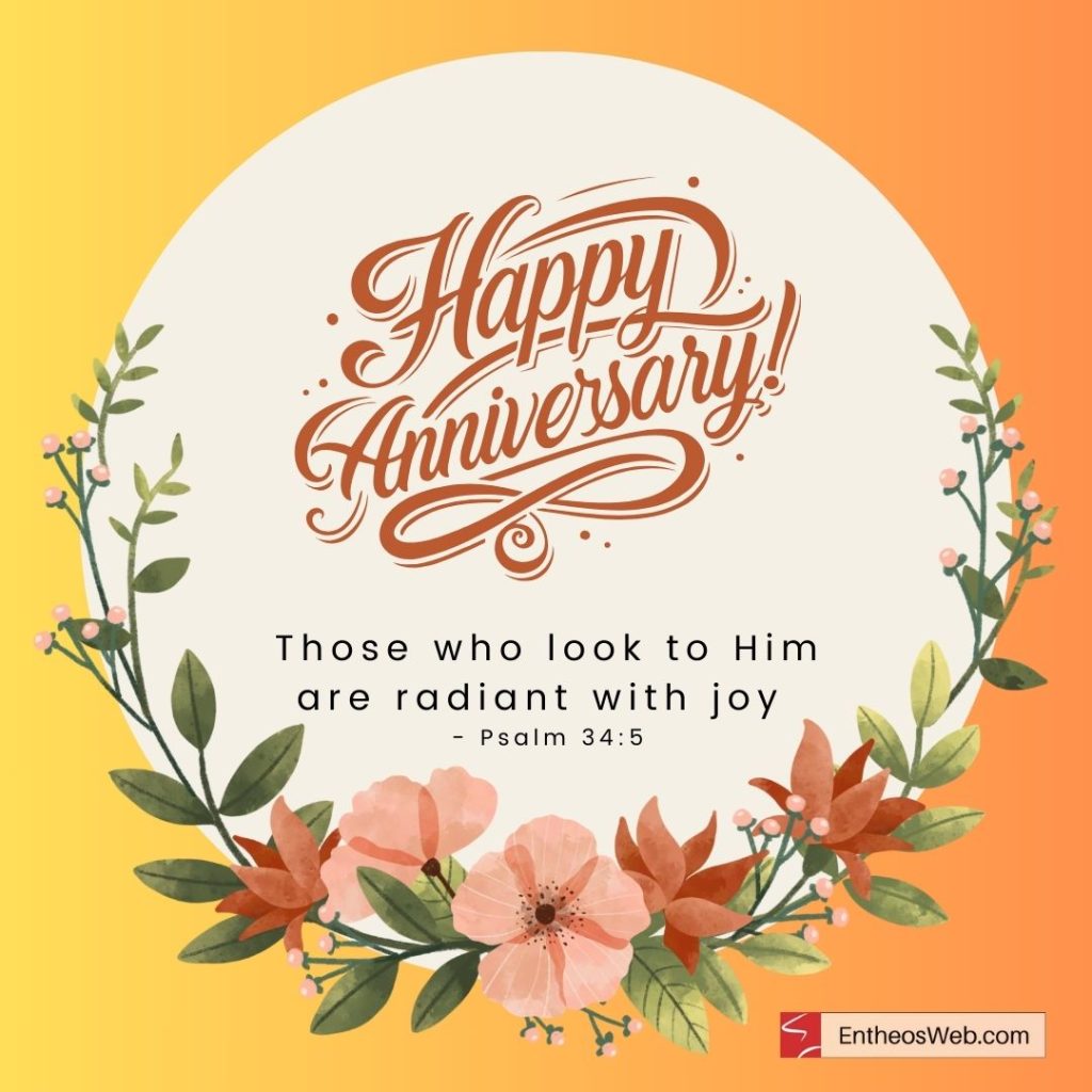 Christian Happy Anniversary Images with Bible Verses | EntheosWeb