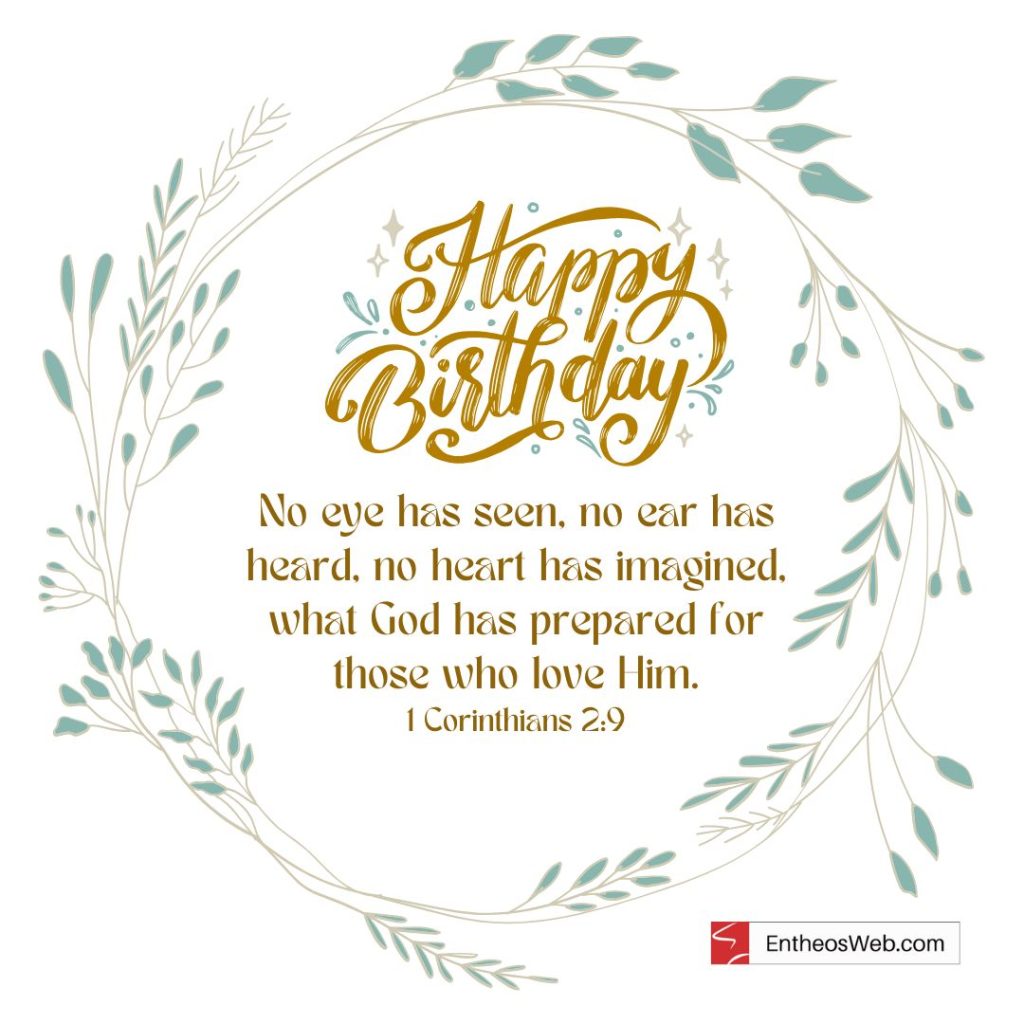 Christian Happy Birthday Wishes with Bible Verses | EntheosWeb