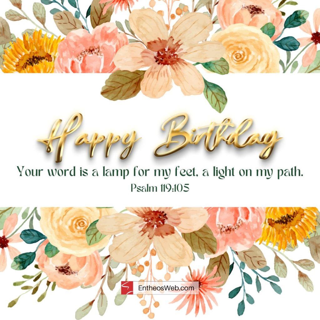 Christian Happy Birthday Wishes with Bible Verses | EntheosWeb