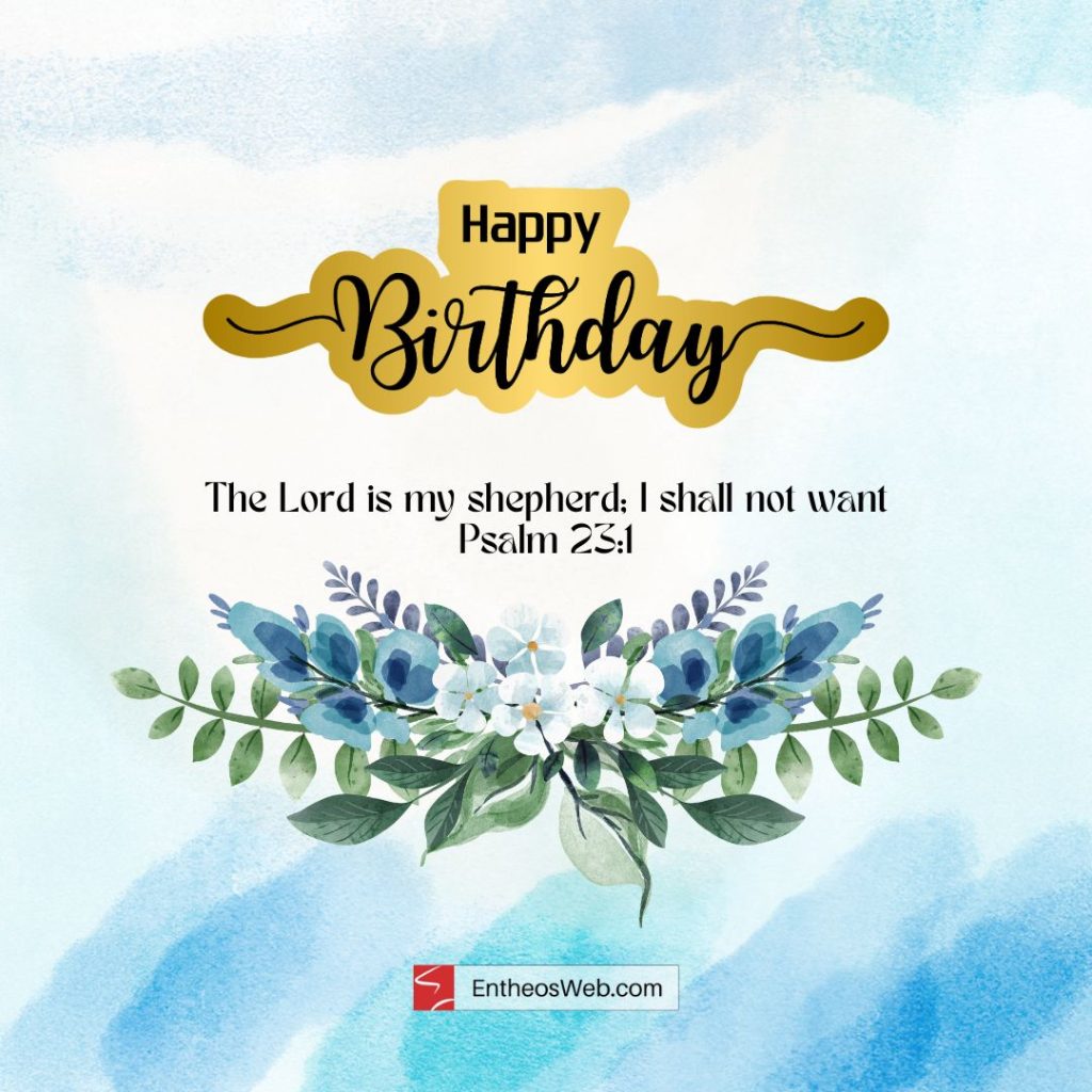 Christian Happy Birthday Wishes with Bible Verses | EntheosWeb