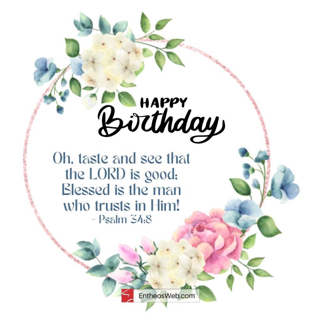 Christian Happy Birthday Wishes with Bible Verses | EntheosWeb