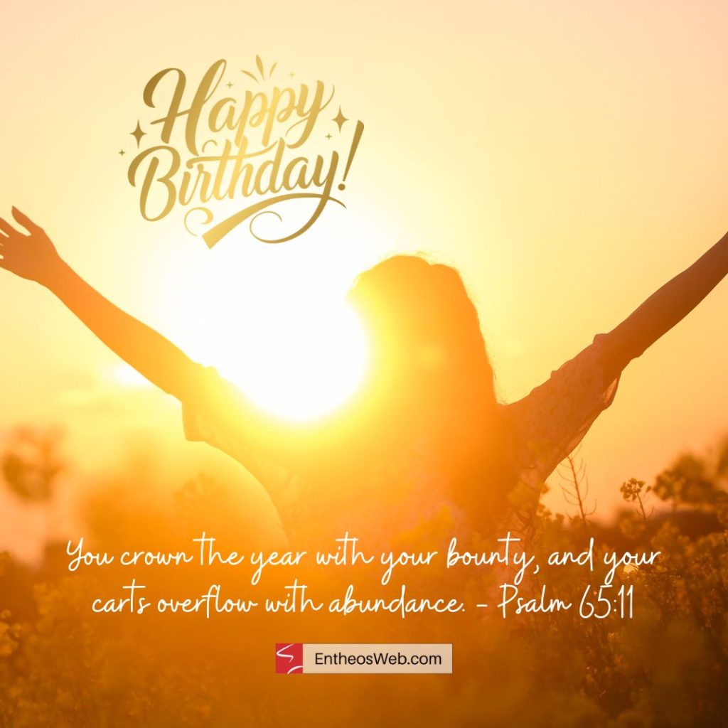 Christian Happy Birthday Wishes with Bible Verses | EntheosWeb