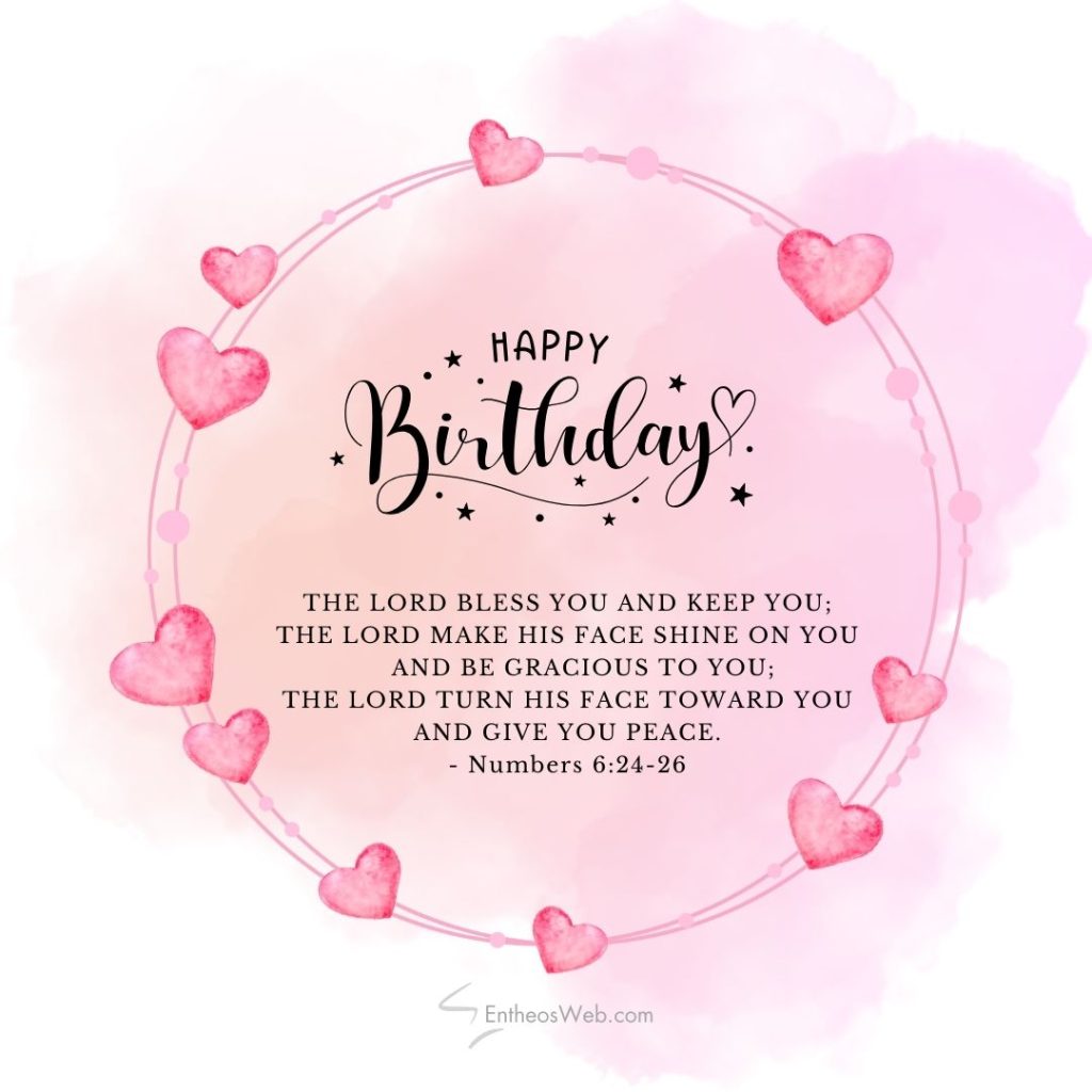 Christian Happy Birthday Wishes with Bible Verses | EntheosWeb