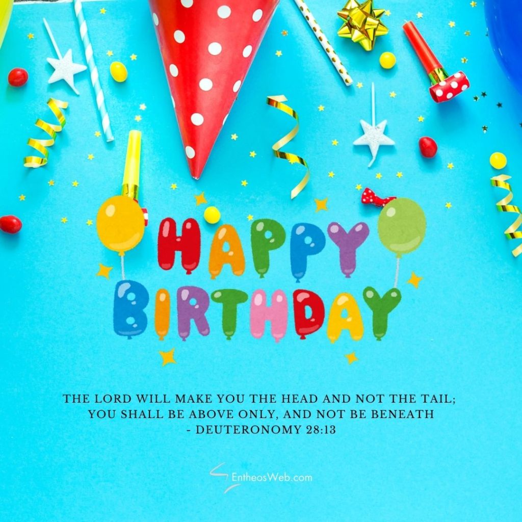 Christian Happy Birthday Wishes with Bible Verses | EntheosWeb