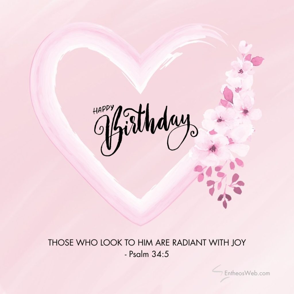 Christian Happy Birthday Wishes with Bible Verses | EntheosWeb