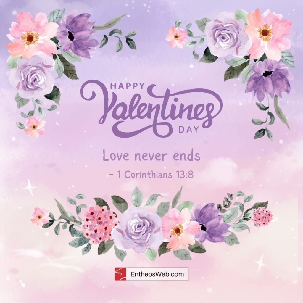 Christian Happy Valentine’s Day Images with Bible Verses | EntheosWeb
