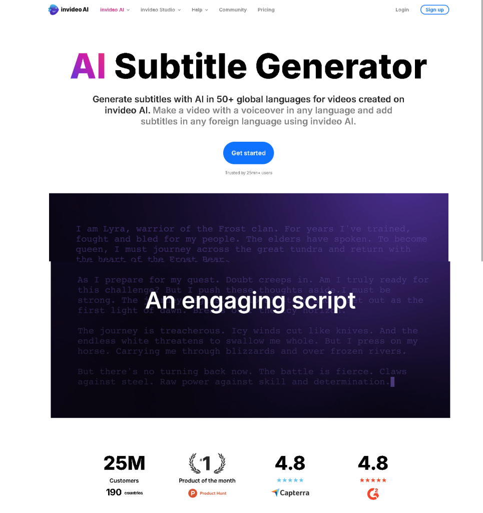 Best AI Subtitle Generators in 2025 | EntheosWeb