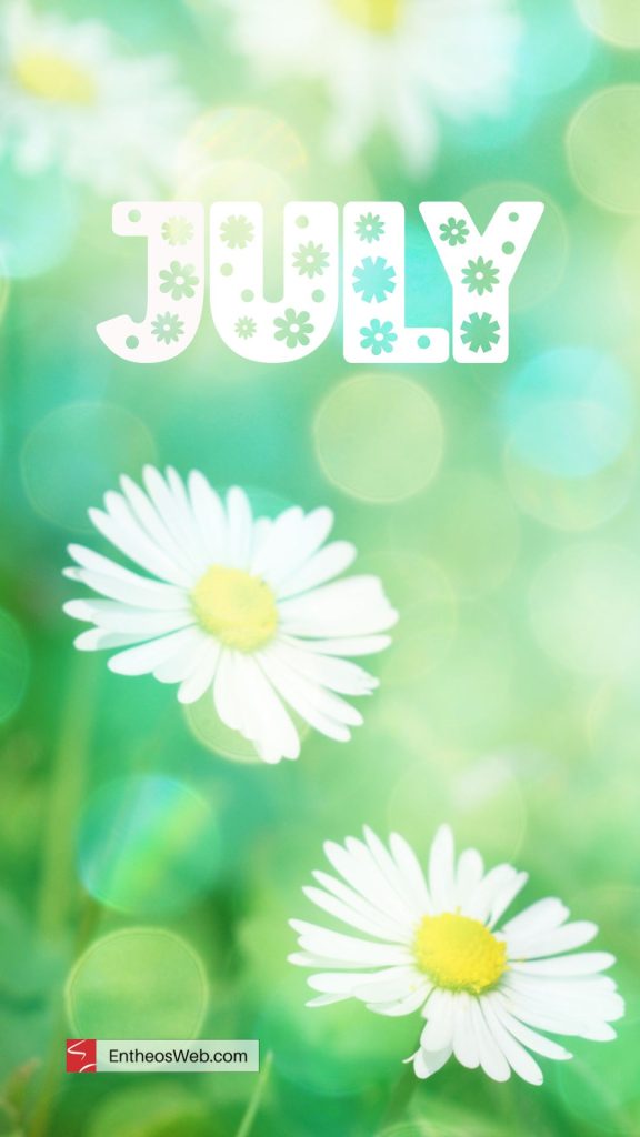 July Phone Wallpaper | EntheosWeb