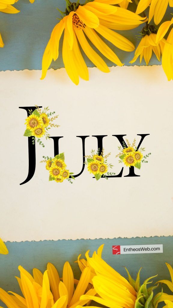 July Phone Wallpaper | EntheosWeb