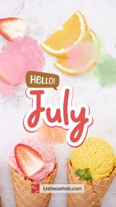 July Phone Wallpaper | EntheosWeb