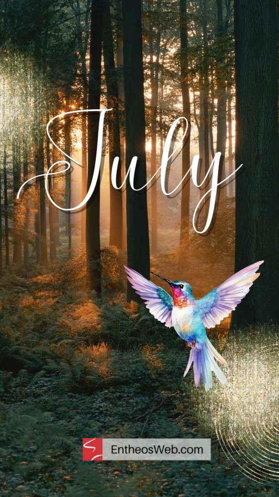 July Phone Wallpaper | EntheosWeb