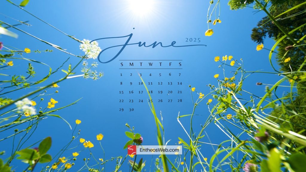 June Desktop Wallpaper Calendars | EntheosWeb
