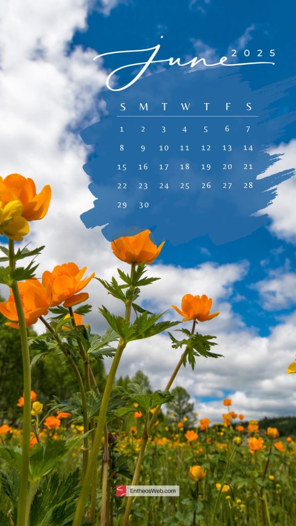 June 2025 Calendars & Wallpapers | EntheosWeb