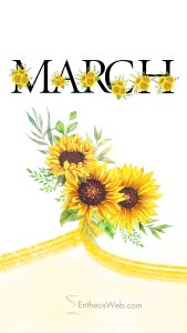 March Phone Wallpaper Backgrounds | EntheosWeb