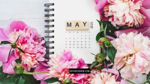 May 2025 Calendar Desktop Wallpaper | EntheosWeb