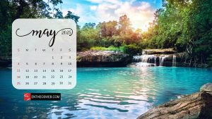 May 2025 Calendar Desktop Wallpaper | EntheosWeb