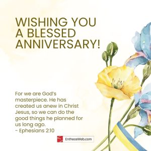 Christian Happy Anniversary Images with Bible Verses | EntheosWeb