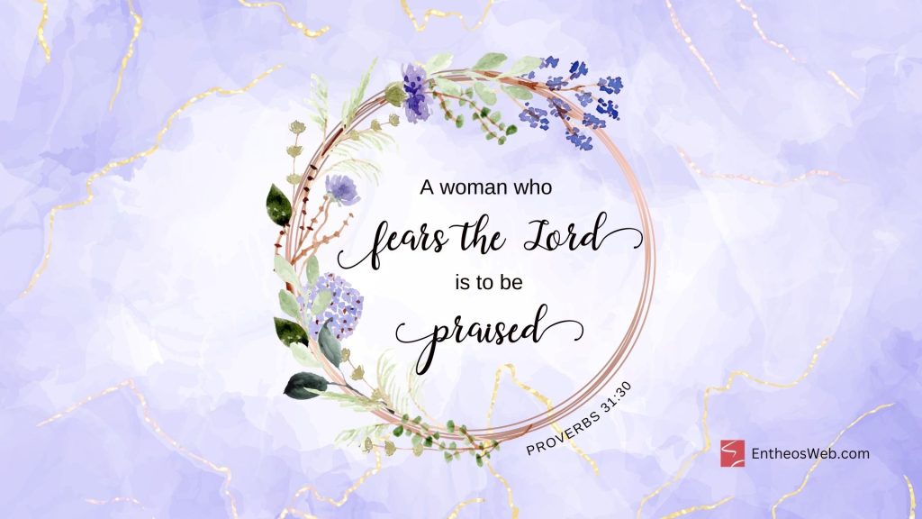 Bible Verse and Scripture Wallpaper for Women | EntheosWeb
