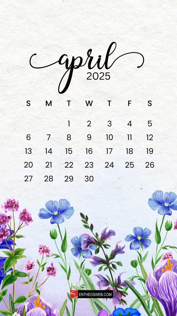 April Phone Wallpaper Backgrounds and Screensavers for 2026 | EntheosWeb