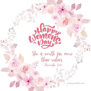 Christian Women’s Day Wishes Images with Bible Verses | EntheosWeb