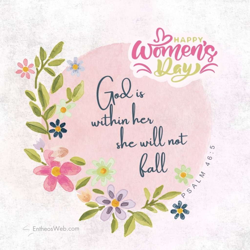 Christian Women’s Day Wishes Images with Bible Verses | EntheosWeb