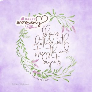 Christian Women’s Day Wishes Images with Bible Verses | EntheosWeb