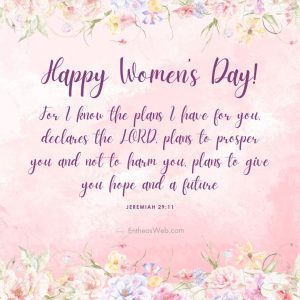 Christian Women’s Day Wishes Images with Bible Verses | EntheosWeb