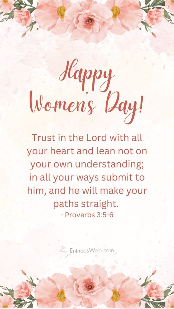 Christian Women’s Day Phone Wallpapers with Bible Verses | EntheosWeb