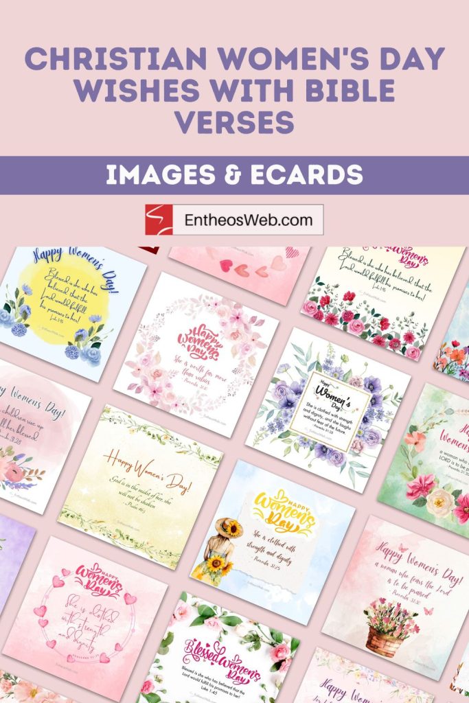 Christian Women’s Day Wishes Images with Bible Verses | EntheosWeb