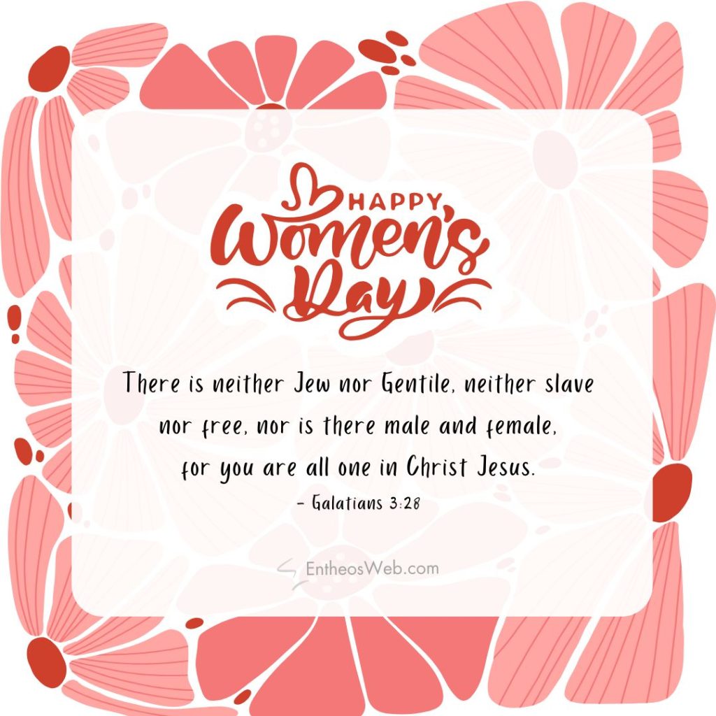 Christian Women’s Day Wishes Images with Bible Verses | EntheosWeb