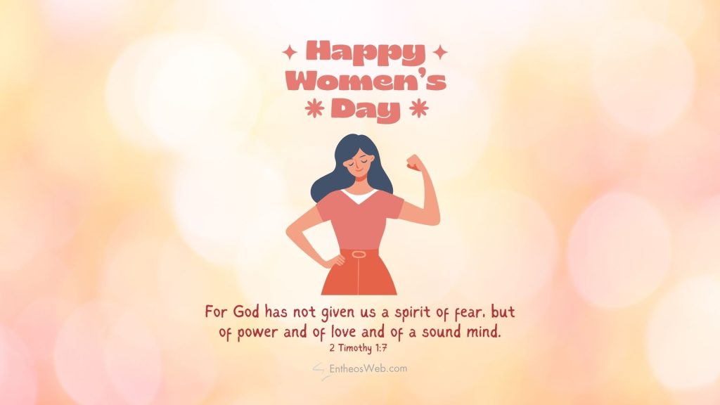 Christian Women’s day Desktop Wallpaper with Bible Verses | EntheosWeb