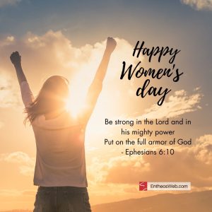 Christian Women’s Day Wishes Images with Bible Verses | EntheosWeb