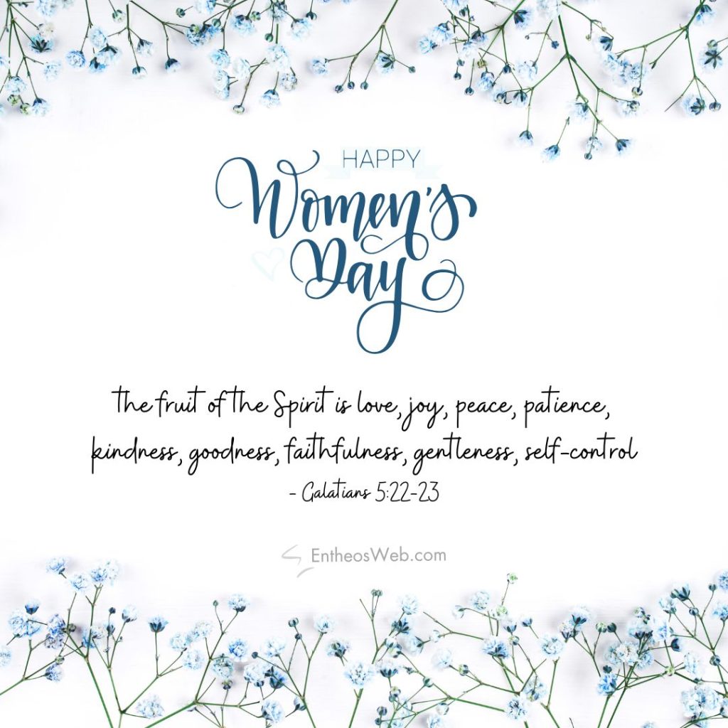 Christian Women’s Day Wishes Images with Bible Verses | EntheosWeb