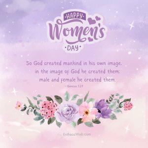 Christian Women’s Day Wishes Images with Bible Verses | EntheosWeb